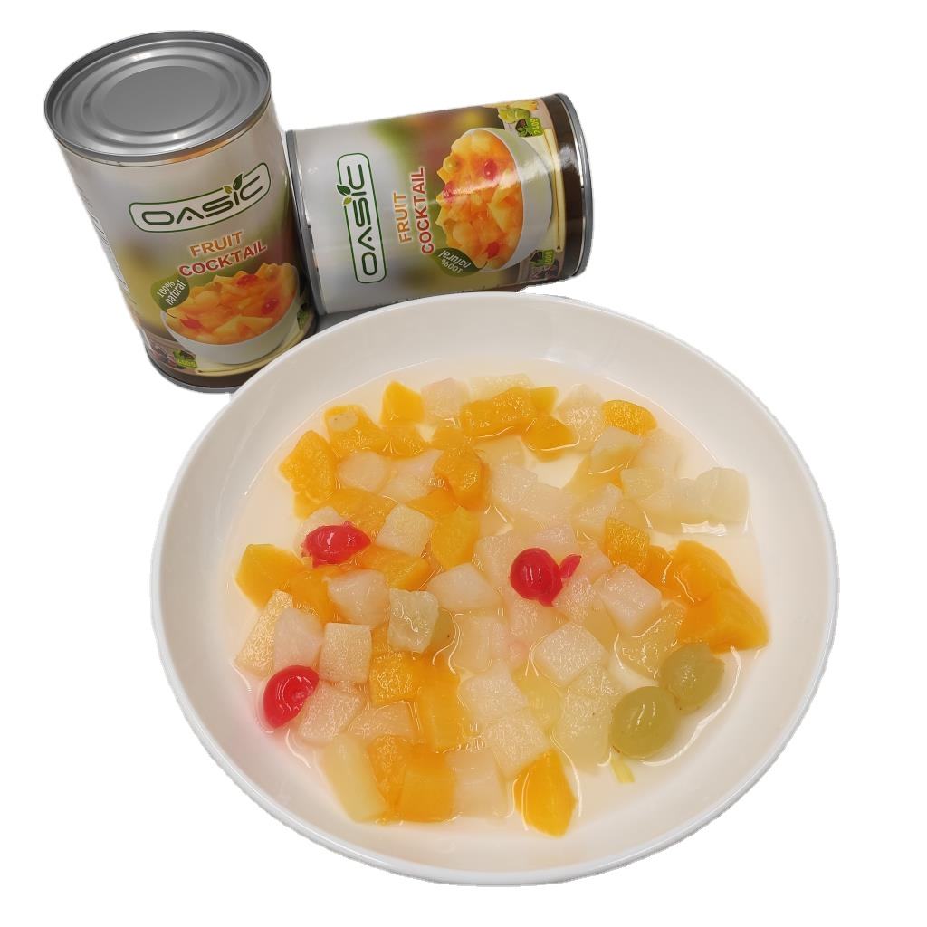 Halal certified canned mixed fruit cocktail for export - YIWU DUOMIAO ...